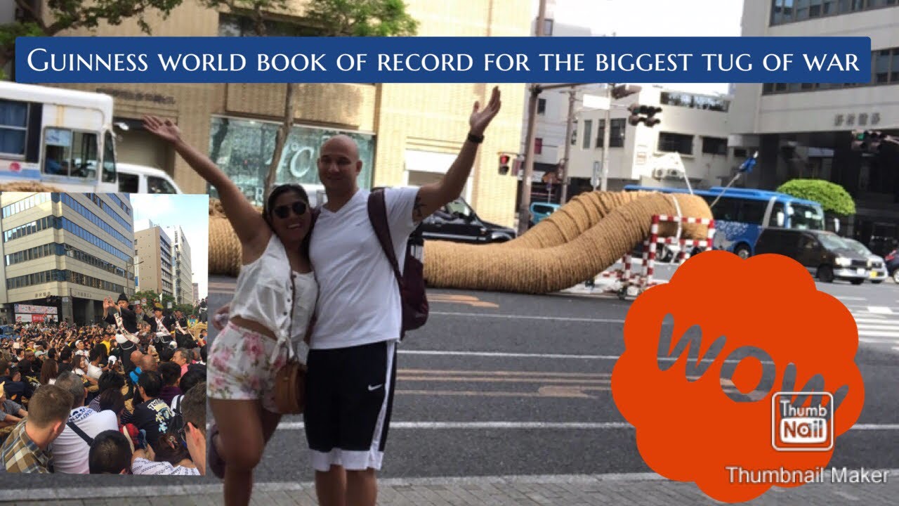 Epic tug of war | Guinness world book of record | biggest tug of war ...