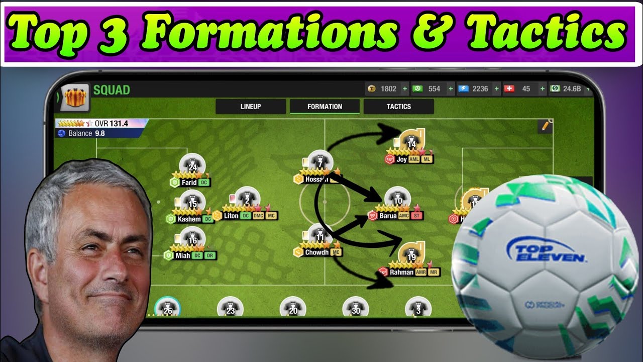 Top 3 Formations and Tactics in Top Eleven 2025 - YouTube