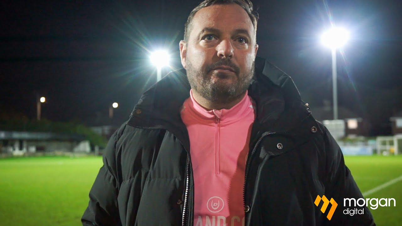 Michael Clegg after Bamber Bridge defeat - YouTube