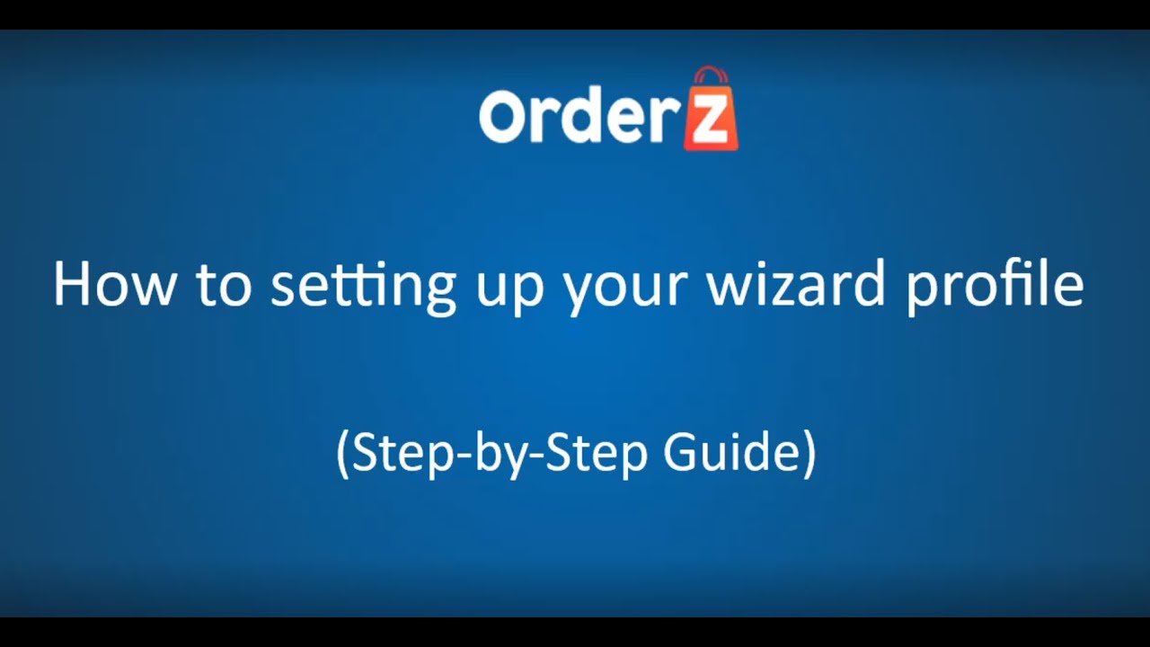 How to setup Wizard Profile? - YouTube