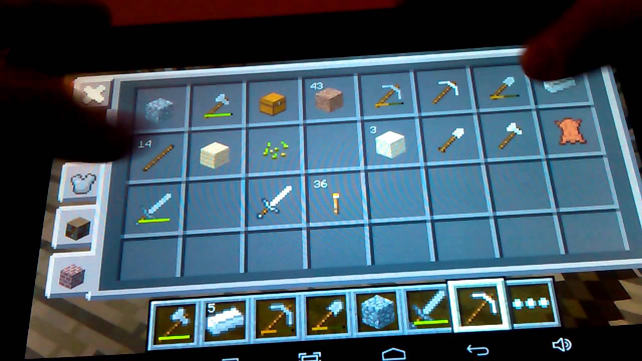 minecraft pe tableta ep.4 - YouTube