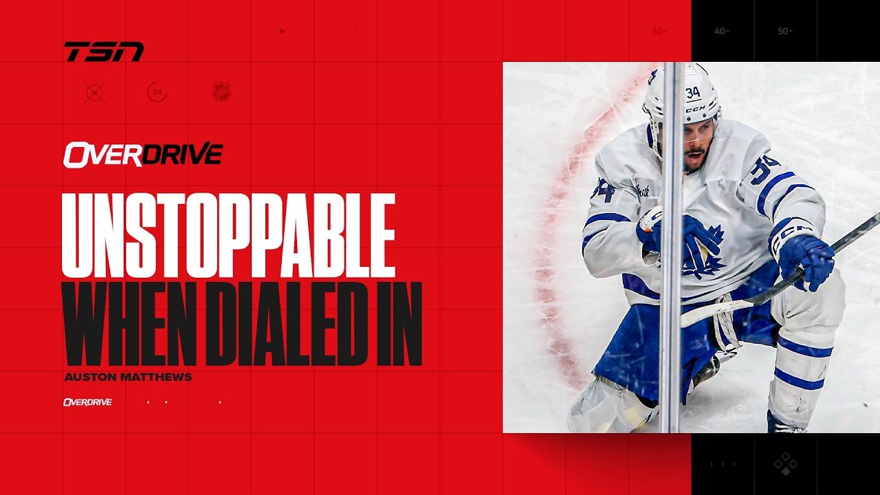 Auston Matthews dominating performance in Leafs Game 2 win | OverDrive ...