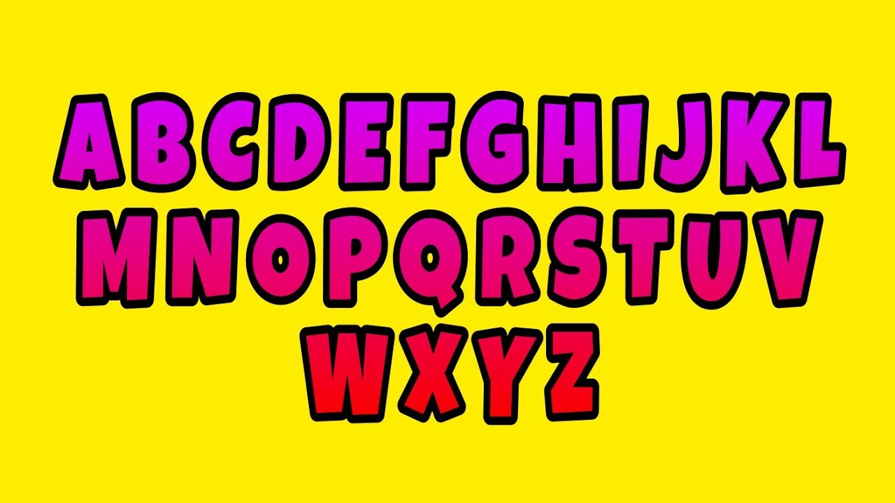 abcd abcd songs for toddlers in english for kindergarten students - YouTube