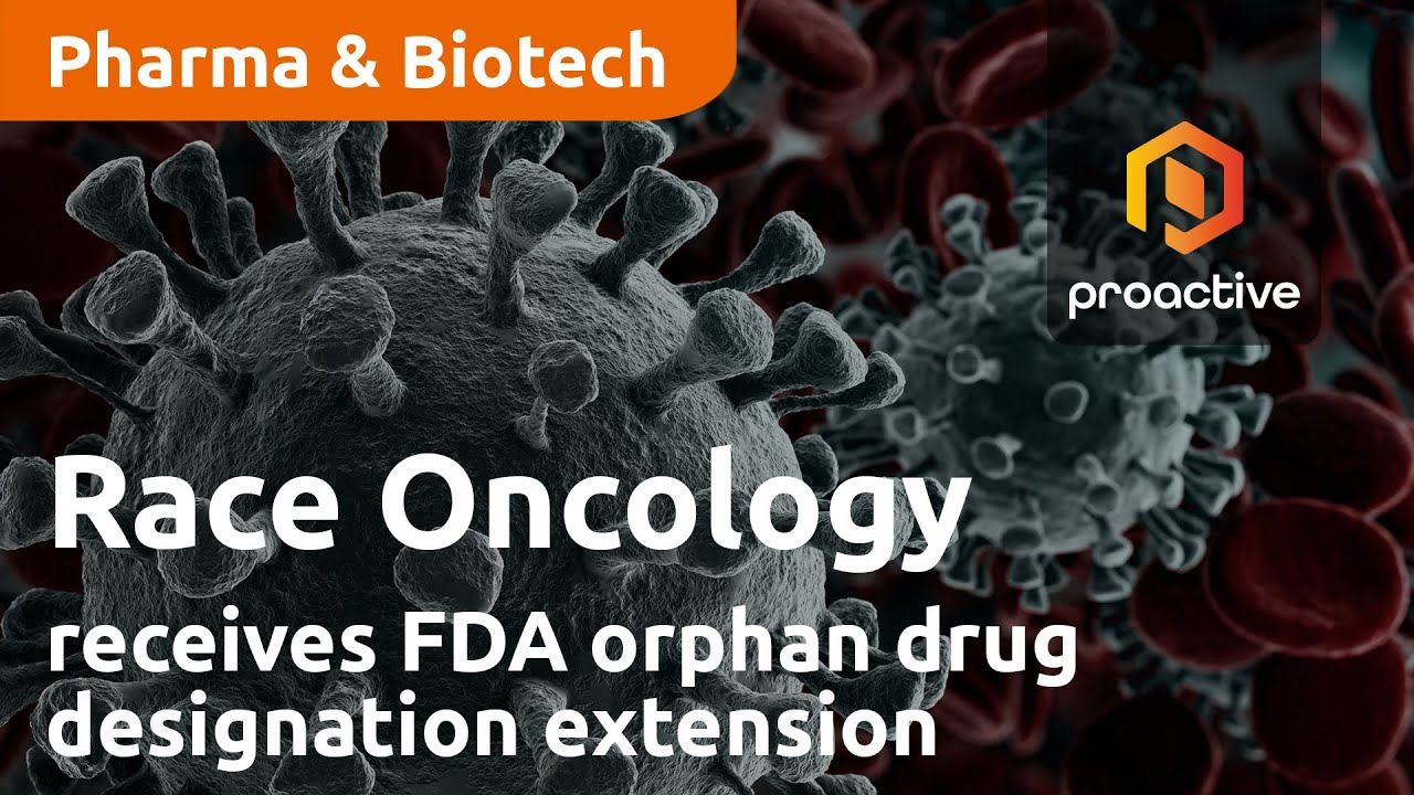 Race Oncology receives FDA orphan drug designation extension for ...