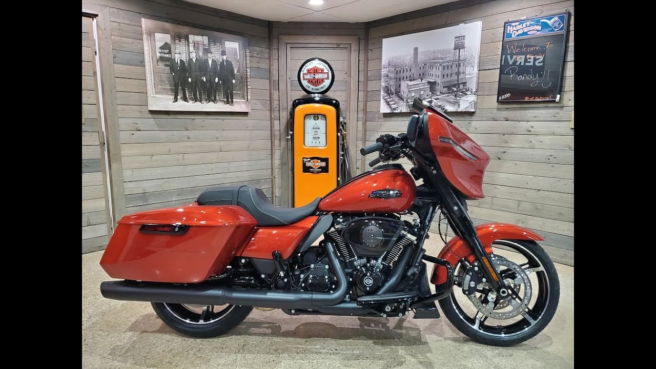 2024 Harley-Davidson Street Glide FLHX- Whiskey Fire. - YouTube