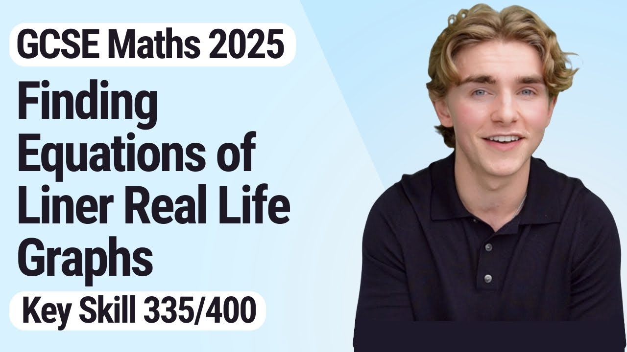 Finding Equations of Real Life Graphs | GCSE Maths 2025 | 335/400 - YouTube