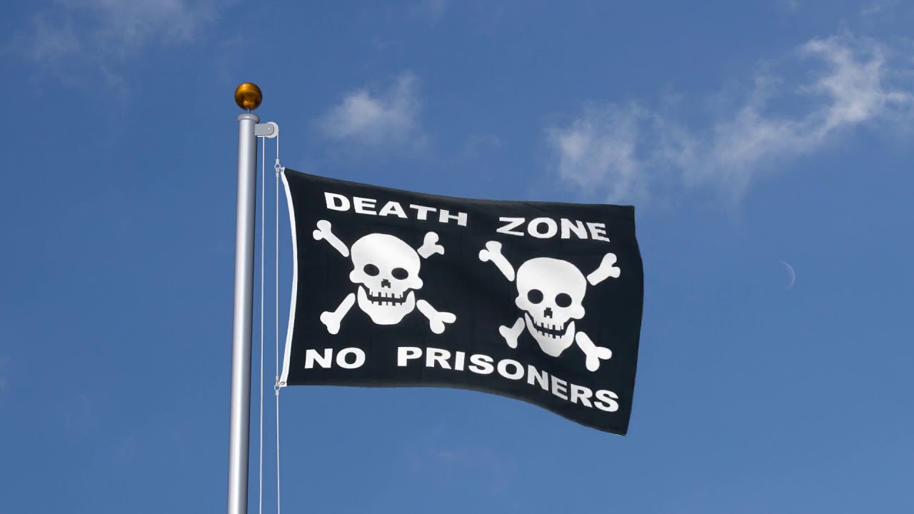 Pirate Death Zone - 3x5 ft Flag - YouTube