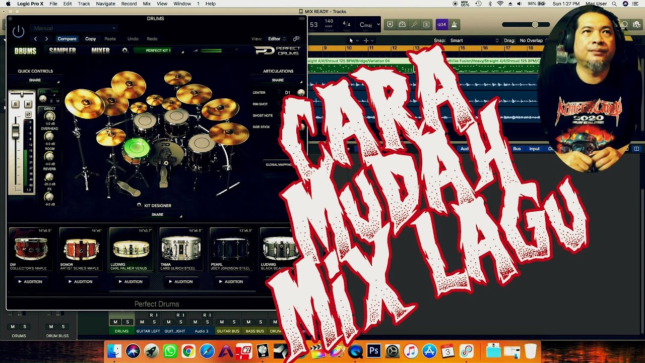 CARA MUDAH MIX LAGU - MIX READY PLUGIN - YouTube