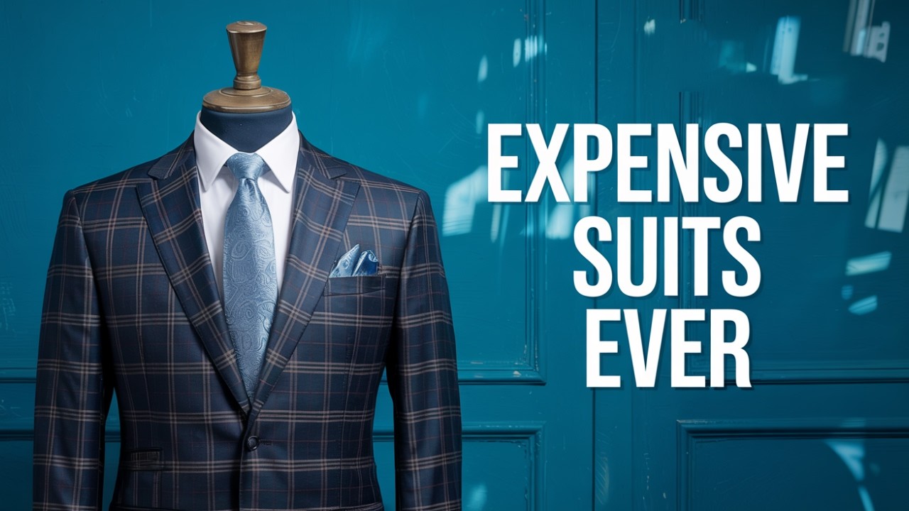 Top 10 Most Expensive Men's Suits In The World - YouTube