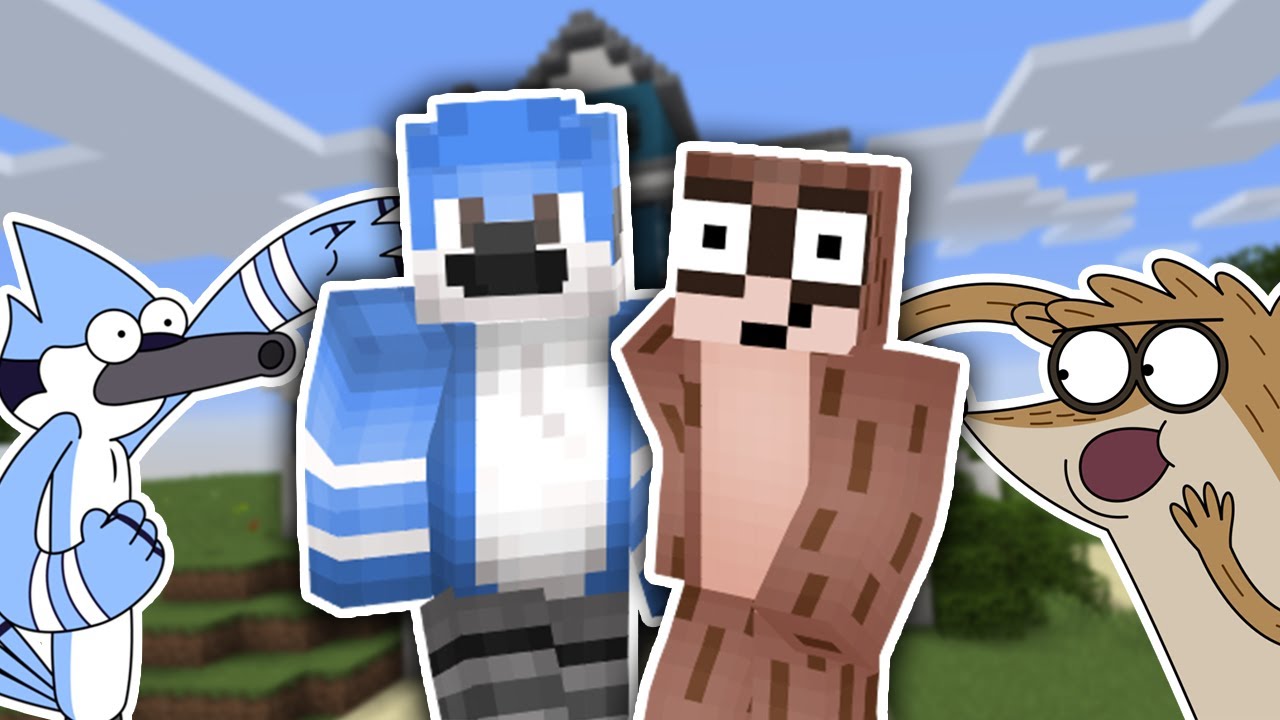 SÜREKLİ DİZİ VS MINECRAFT (Regular Show) - YouTube