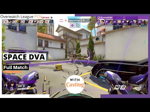 SPACE DVA POV | Full Match | Los Angeles Gladiators vs Toronto Defiant | OWL Season 2020 Playoffs