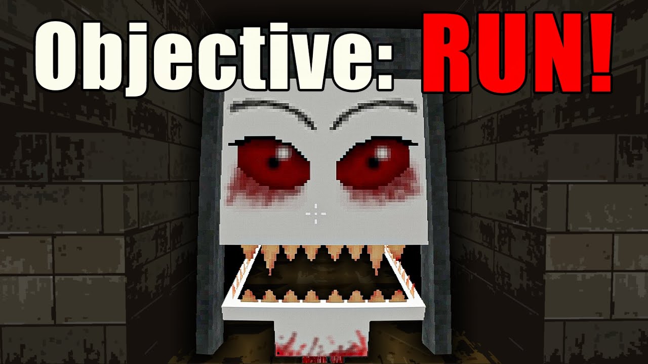 Minecraft Eyes Horror Map is TERRIFYING... - YouTube