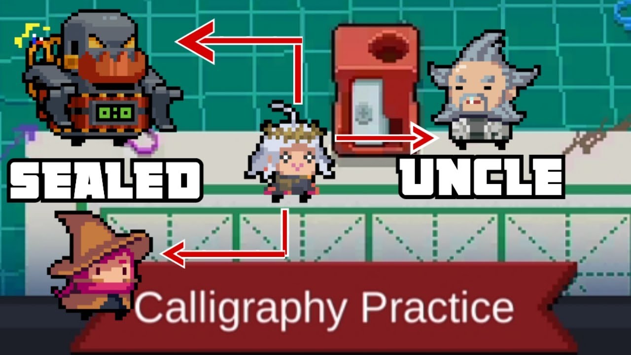 Soul Knight Demonmancer Lobby Secrets and Easter Eggs - YouTube