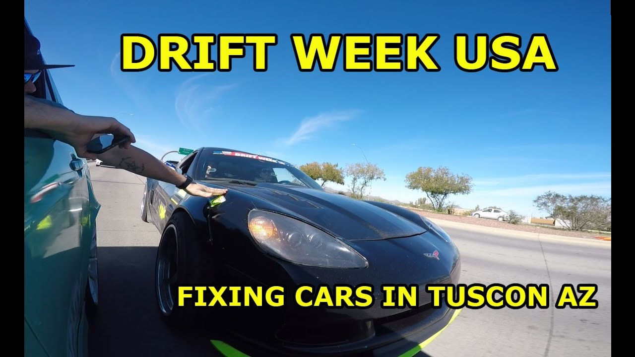 DRIFT WEEK USA - Day 6 - Day off for Repairs - YouTube