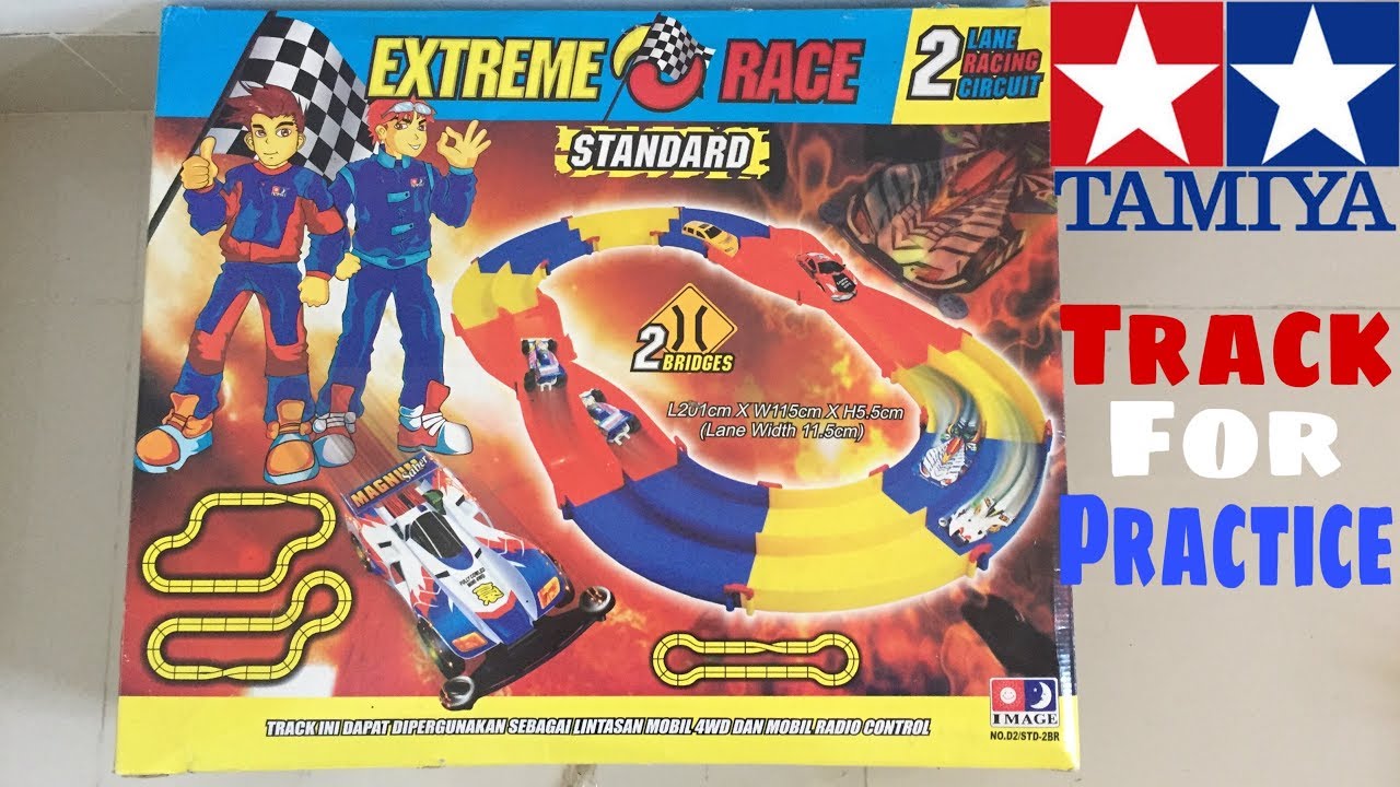 Unboxing dan pasang track Tamiya dua jalur - YouTube