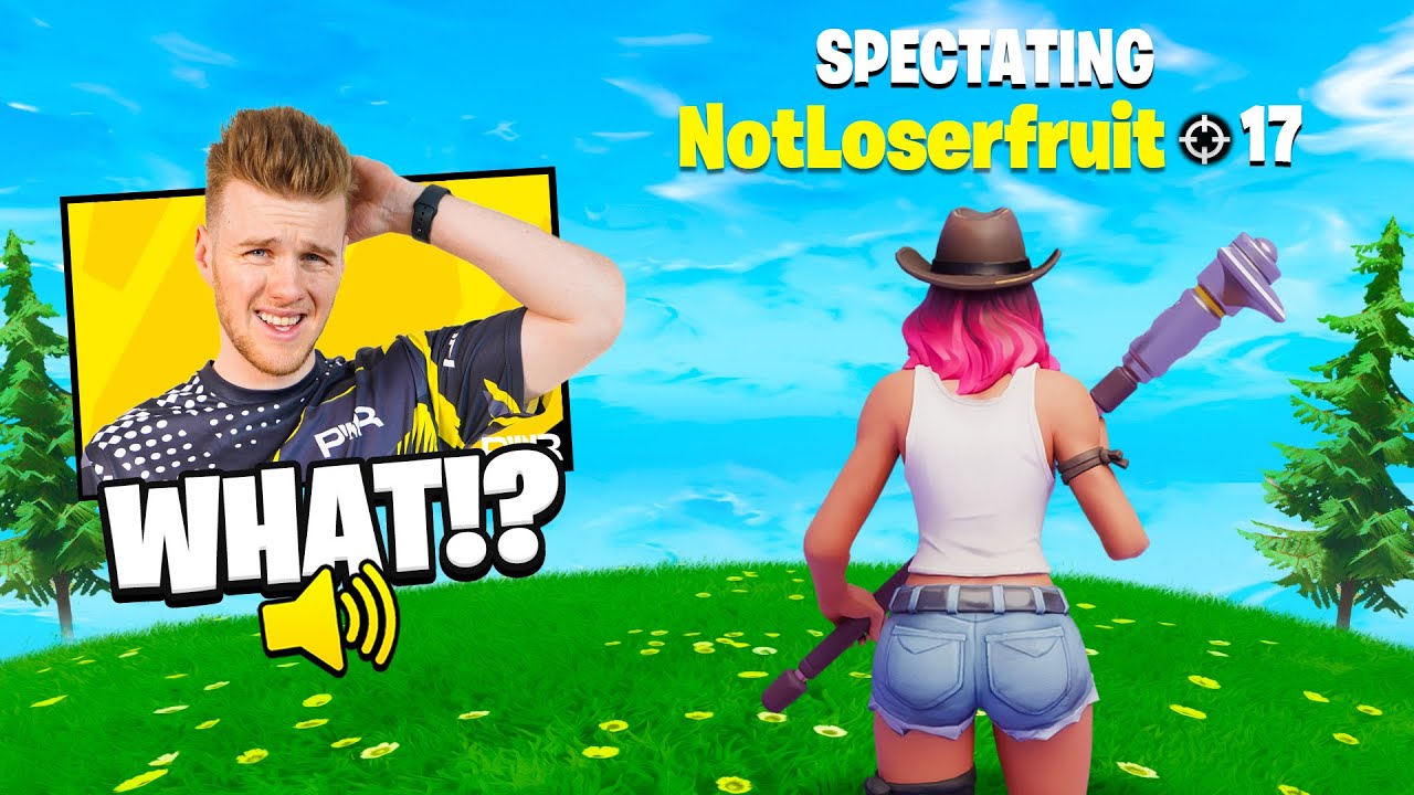 I went undercover in Lachy's OG Fortnite Game - YouTube