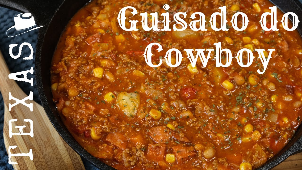 Ranchero delight: savory Texas cowboy stew recipe - YouTube