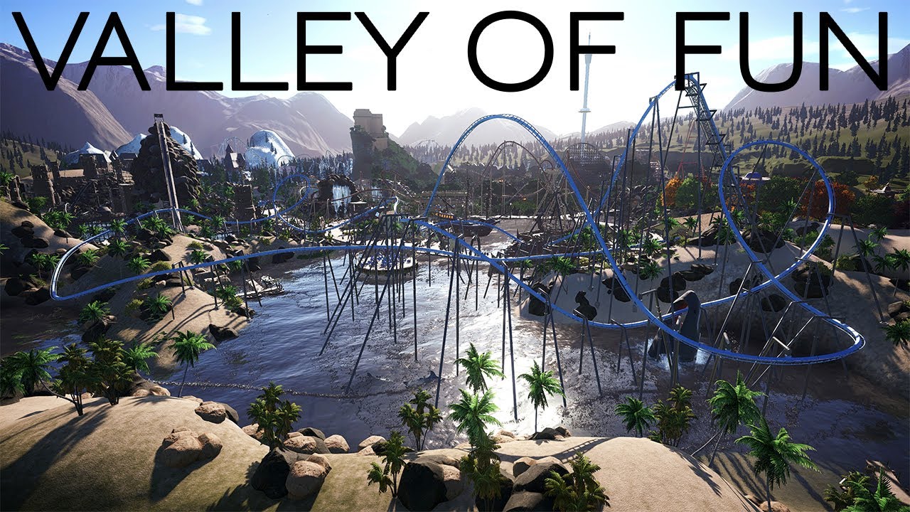 The MOST FUN You'll ever have in a Theme Park!: Valley of fun - YouTube