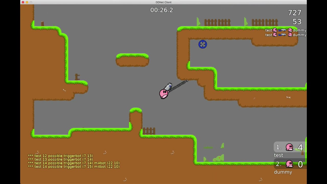 teeworlds smooth aimbot detection - YouTube