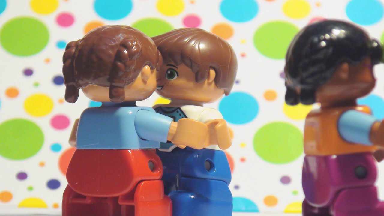 Valentine's Day Dance Party. Lego Duplo Stop Motion Animation by ...