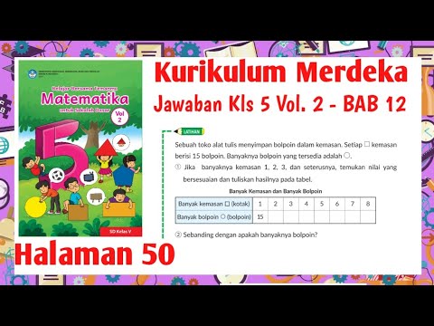 Matematika Kelas 5 Volume 2 Halaman 50 kurikulum Merdeka | Kelas 5 Hal 50 Kurikulum Merdeka ...