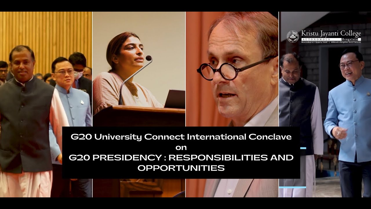 G20 University Connect International Conclave - YouTube