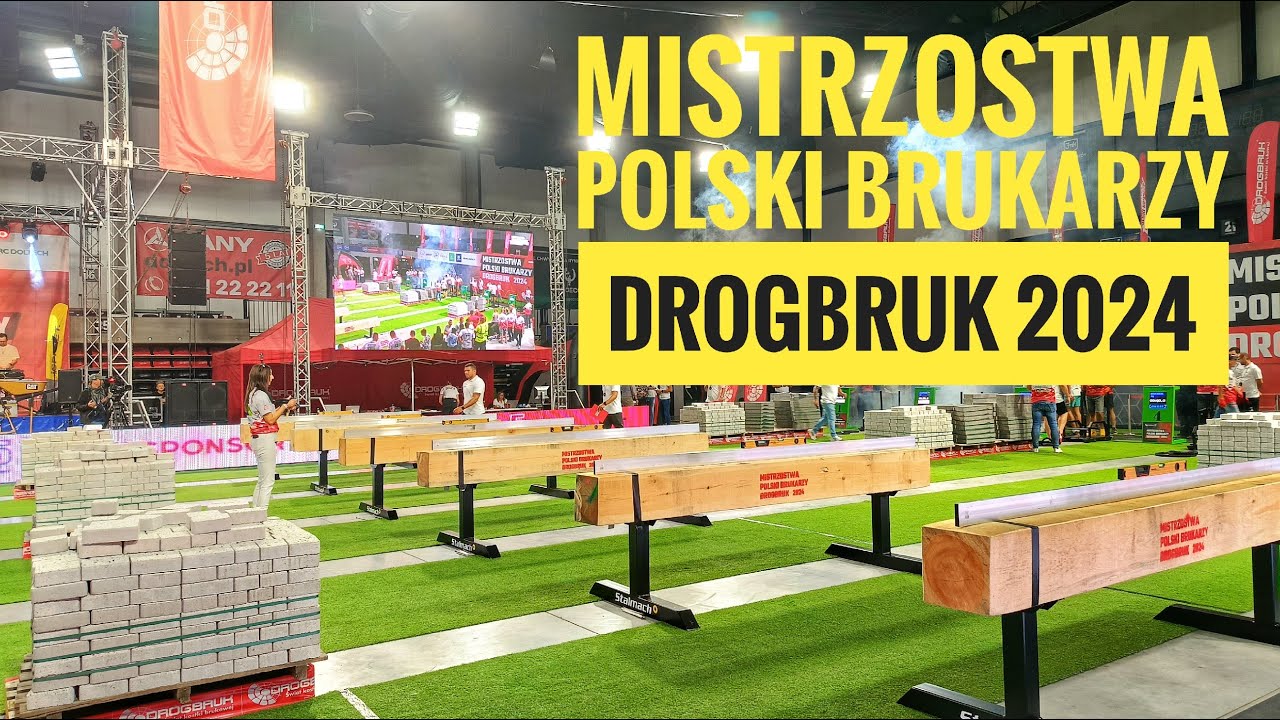 Mistrzostwa Polski Brukarzy 2024 Drogbruk - 3mk Arena Ostrów #brukarz # ...