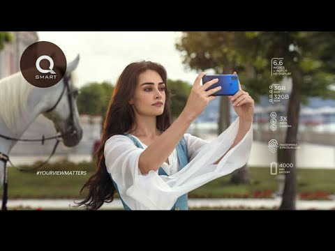 esra bilgiç qmobile ad new - YouTube