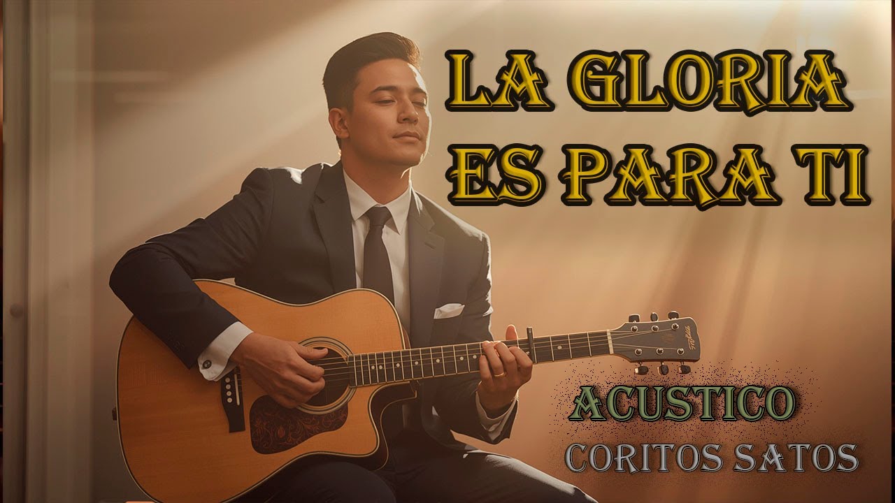 La gloria es para ti- Eres digno- Coritos acusticos - YouTube