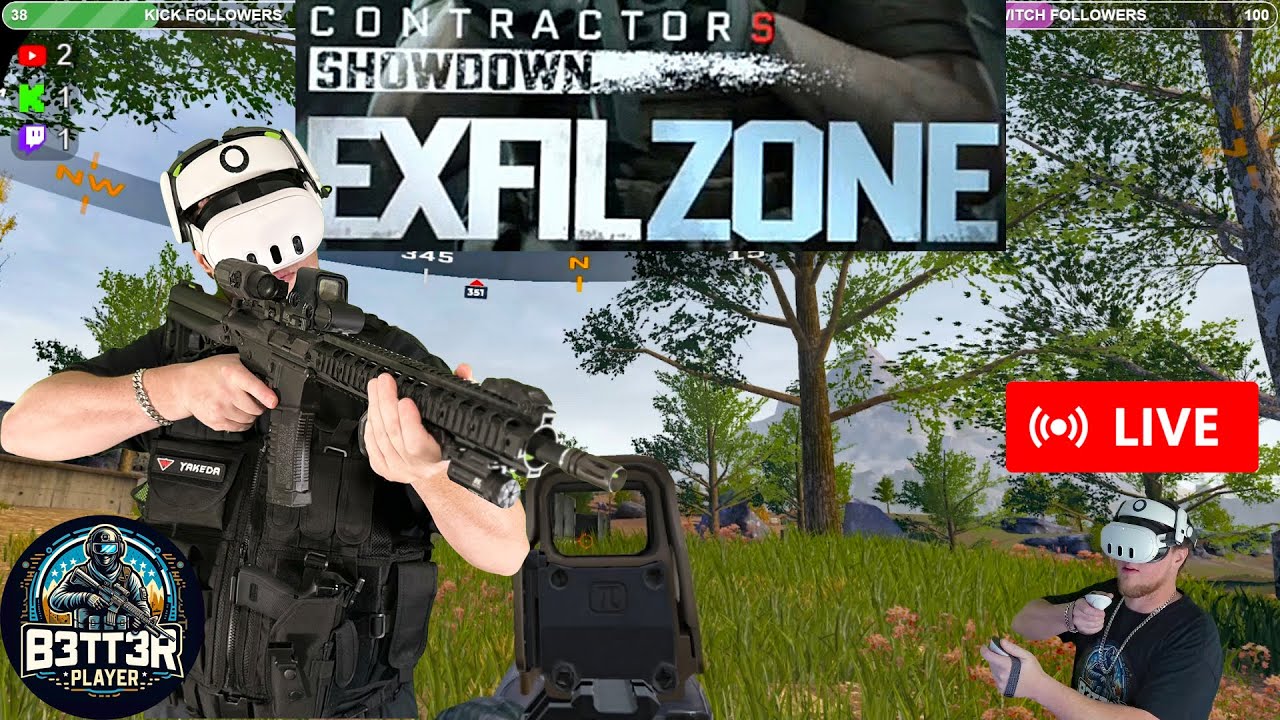 🔴EXFIL Zone 🪖 Contractors Showdown - PCVR 🔥Monday 🔫 Raids🤑🎒💰🔥🔥 - YouTube