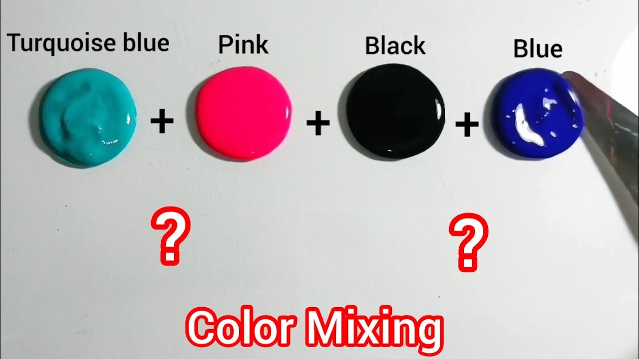 Guess the final color 🎨 | Satisfying video |Art video | Color mixing ...