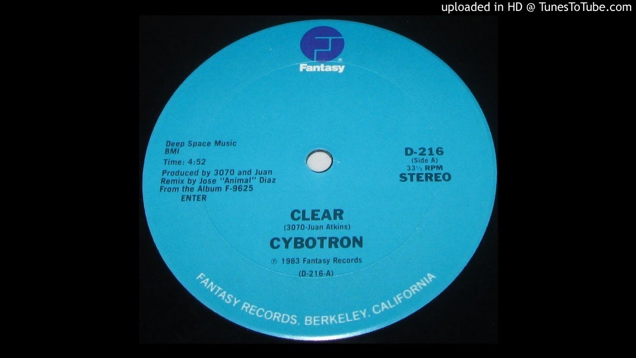 Cybotron-"Clear" 1983 DETROIT ELECTRO 12" - YouTube