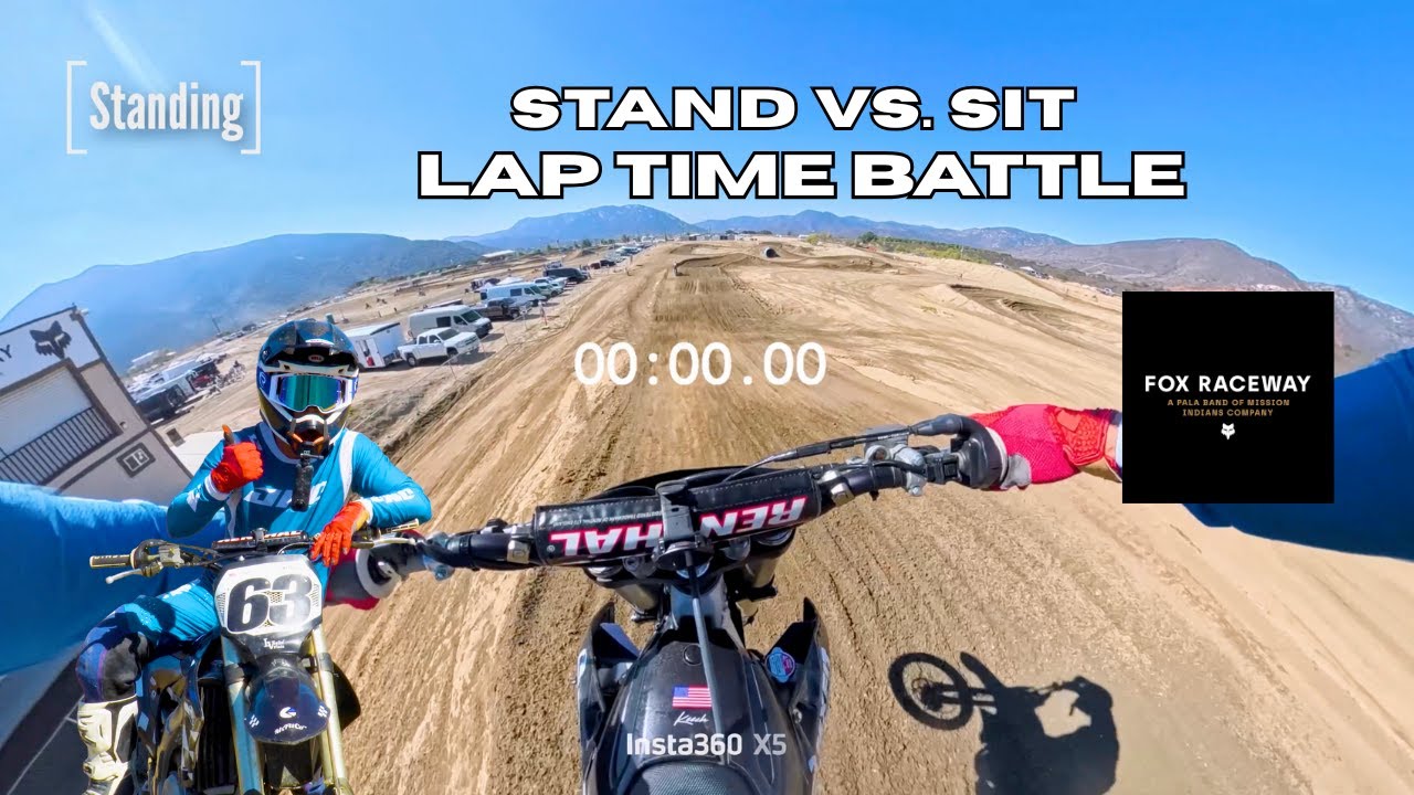 Stand VS Sit Lap Time Battle -- Whats Faster? - YouTube