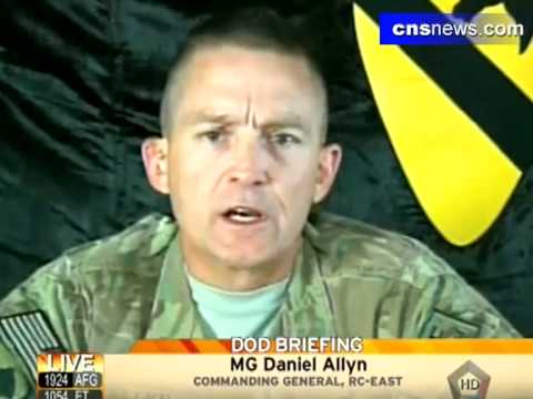 Major General Daniel Allyn Talks About Troops in Afghanistan - YouTube