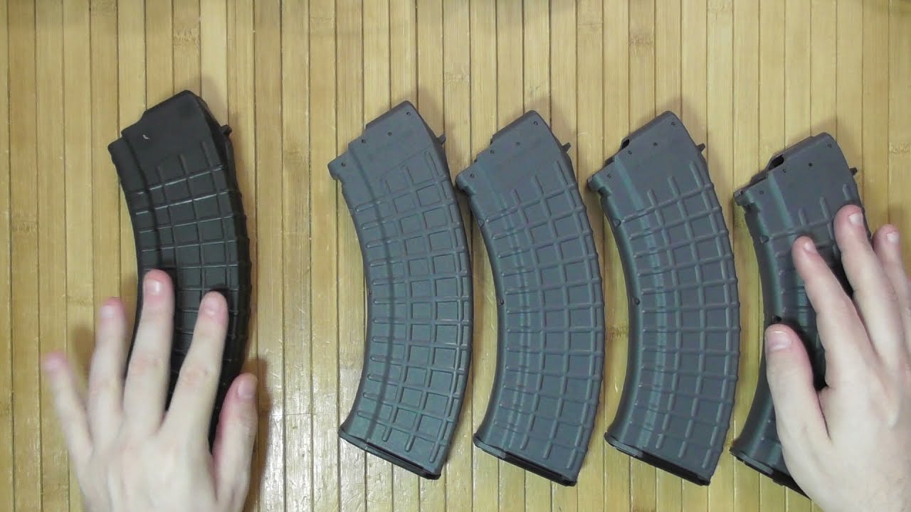 New PSA Waffle Pattern AKM 30rd Magazines - first tabletop look - YouTube