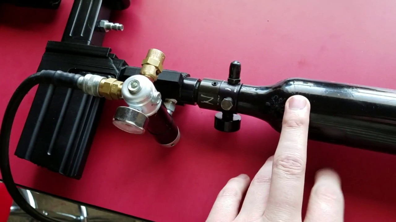 Airsoft styled paintball gun?! - YouTube