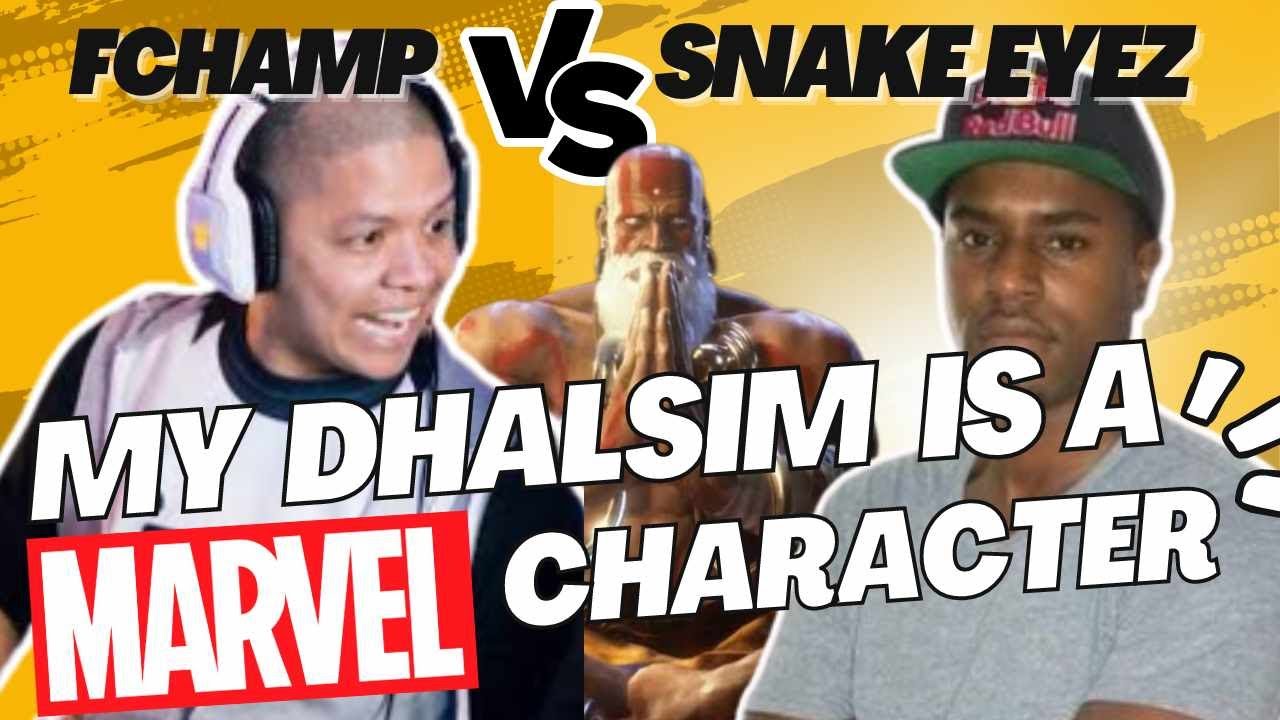 STREET FIGHTER 6 ⚡️ FCHAMP VS SNAKE EYEZ (2 SET) - YouTube