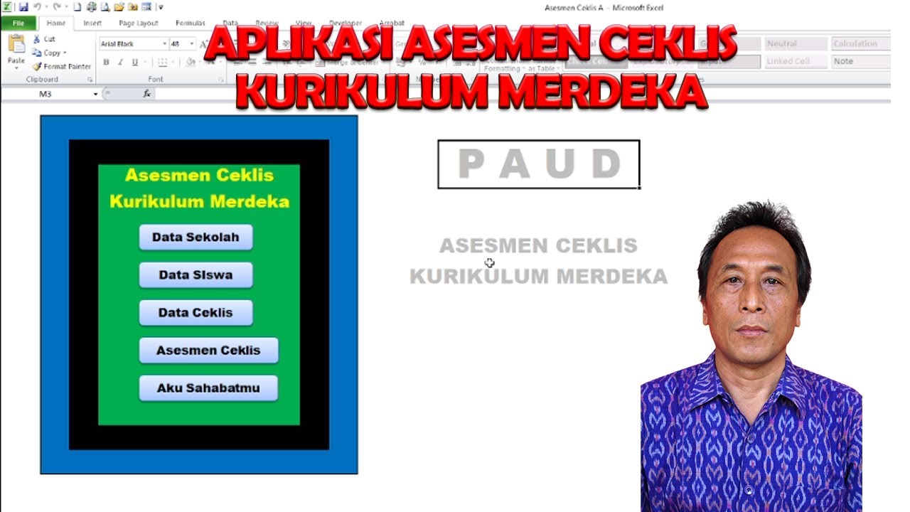 Aplikasi Asesmen Ceklis Kurikulum Merdeka - YouTube