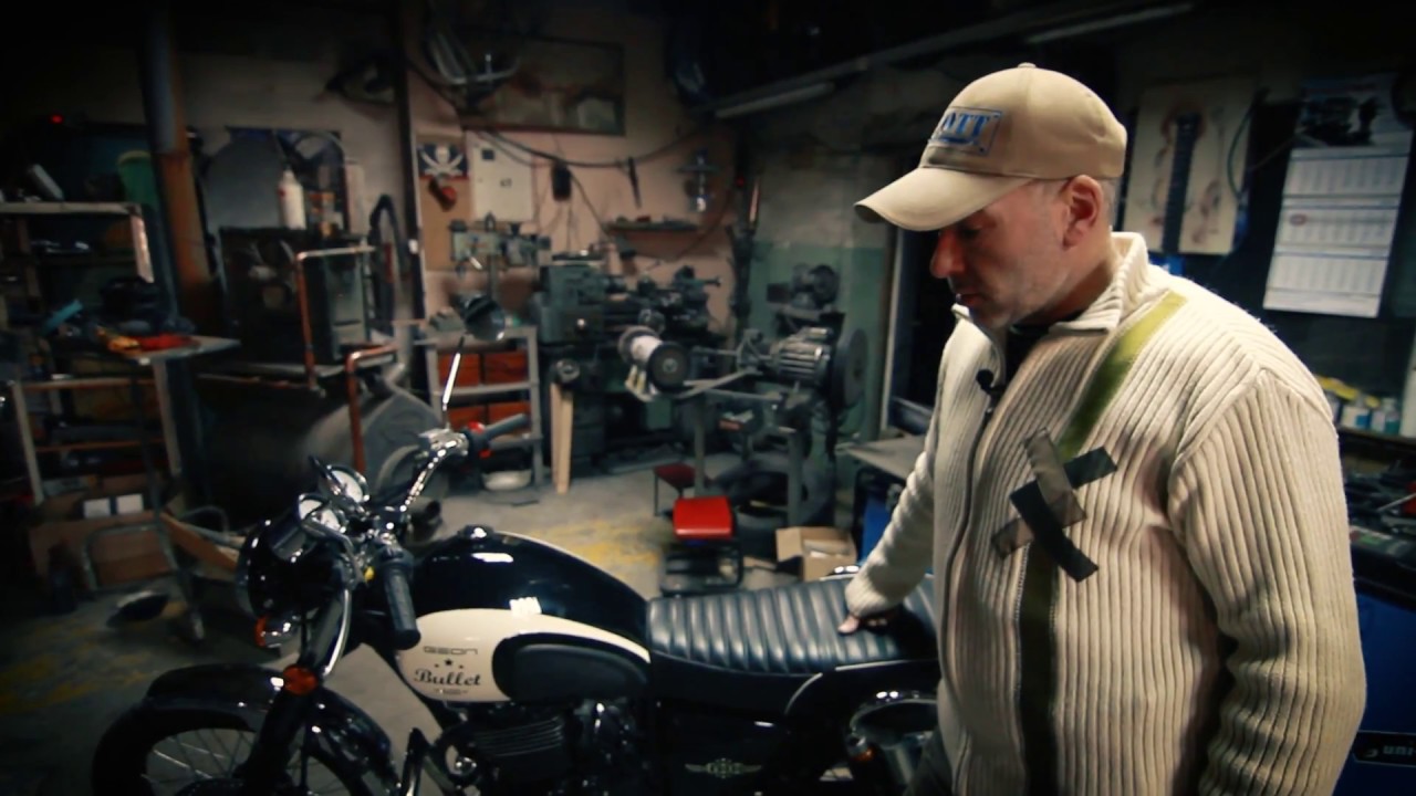 Проэкт Реприза авторский кастомайзинг Geon Bullet 400 мастерской PILOTT ...