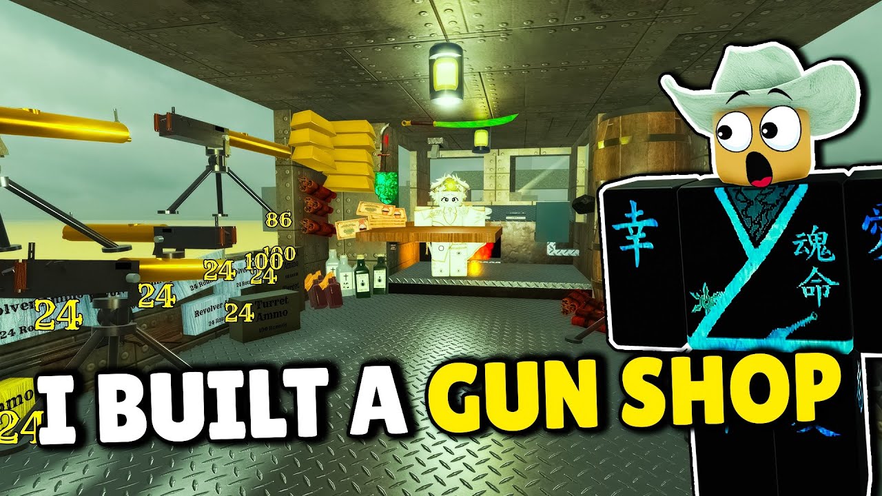 I Turned My Train into Gun Shop in Dead Rails! - YouTube