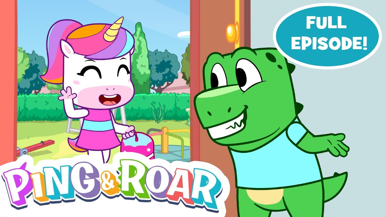 🌙 Ping & Roar’s Sleepover Surprise! 🎉 | Ping and Roar! | Cute Cartoon ...
