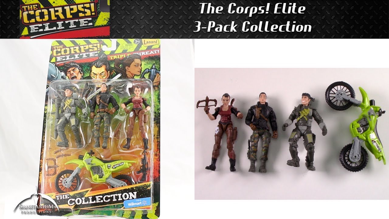 The Corps! Elite 3-Pack Collection 1 Set Unboxing and Review - YouTube