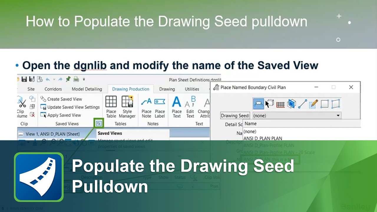 Create Drawing Dialogs 01: Populate the Drawing Seed Pulldown - YouTube