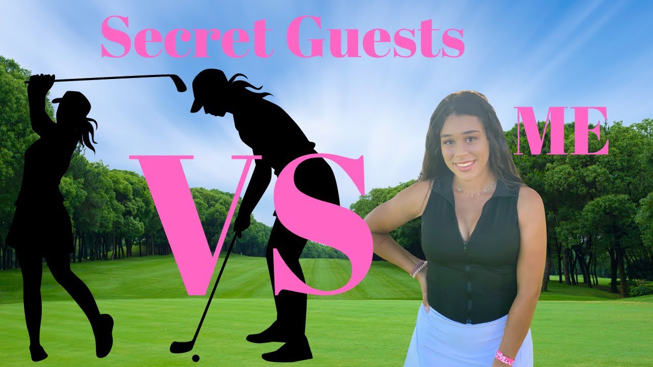 Will I beat these special guests on par 3 challenge ?! - YouTube
