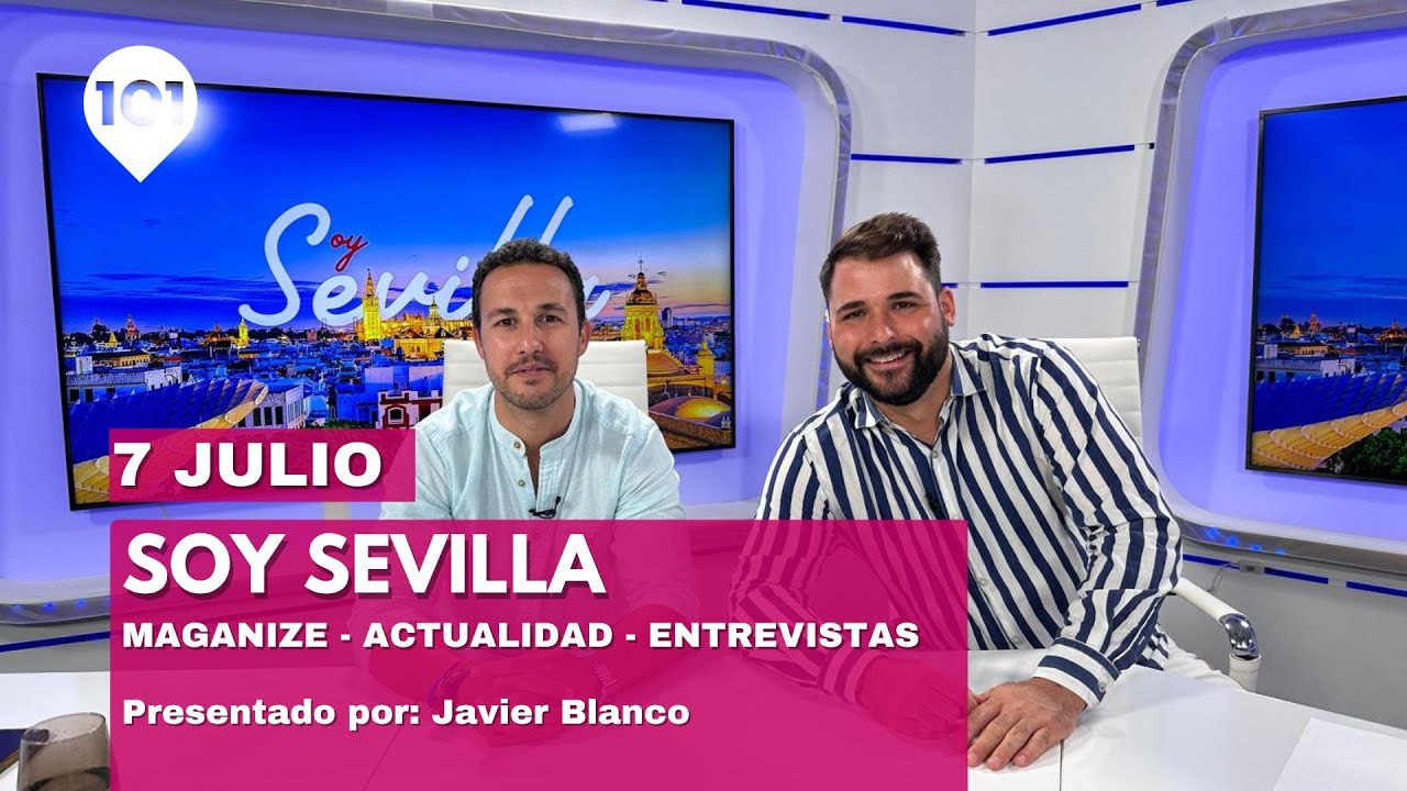 Con el periodista Ignacio Cáceres y la artista gaditana Caty Ocaña en Soy Sevilla | 6 de julio ...