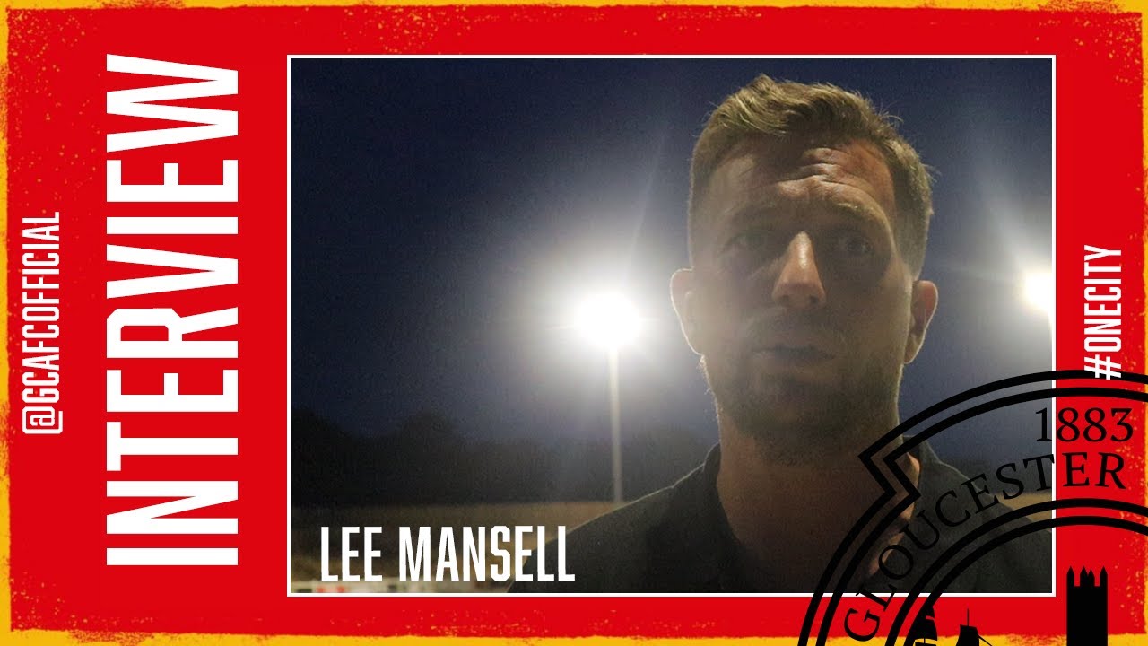 Cinderford Post-Match Interview | Lee Mansell - YouTube