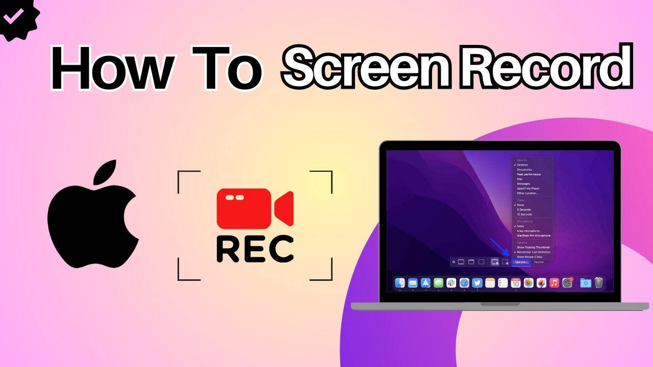 How To Record Screen on Mac (Quick Guide) - YouTube