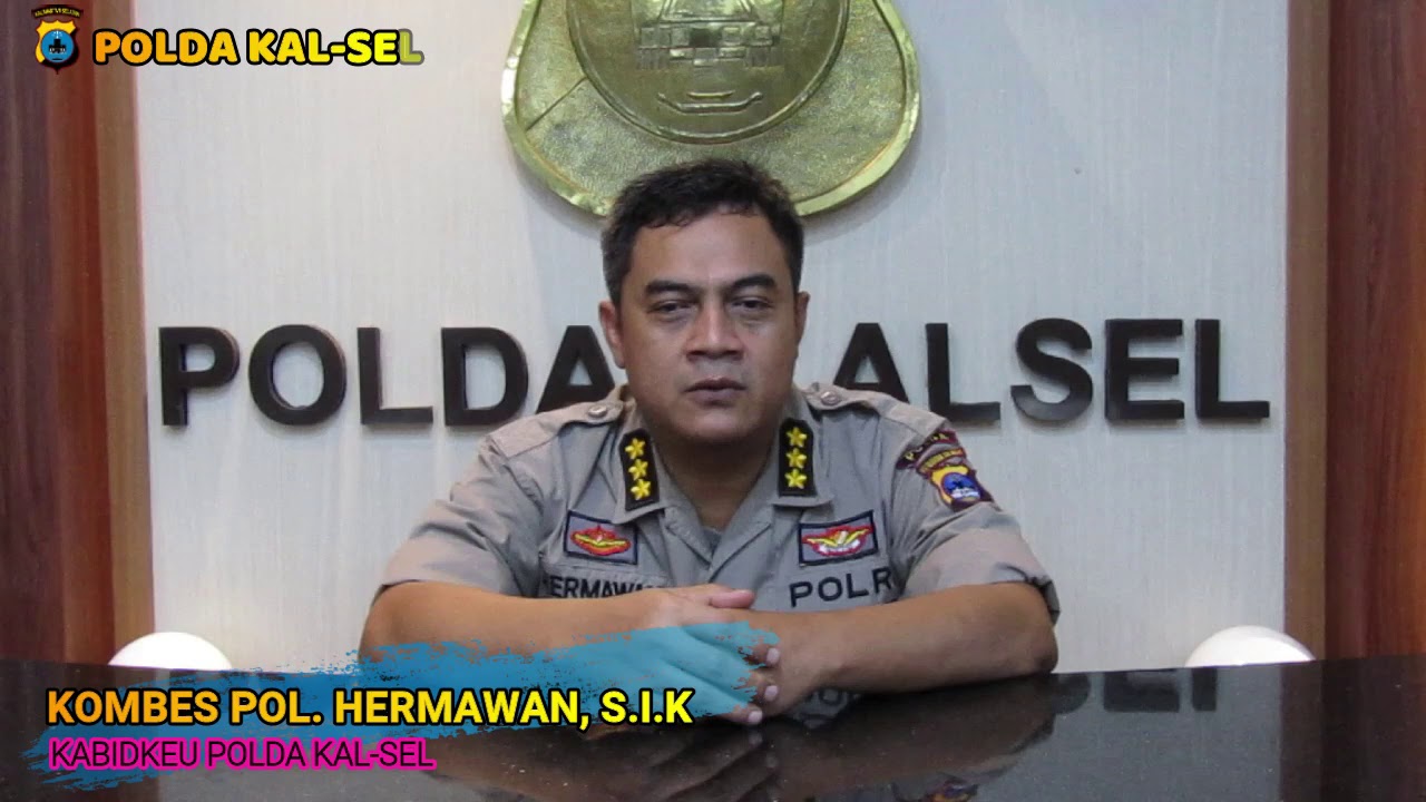 KOMBES POL. HERMAWAN, S.I.K KABIDKEU POLDA KALSEL UCAPKAN SELAMAT HARI ...