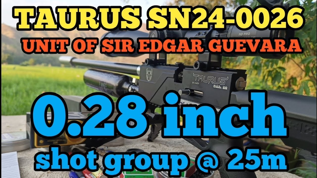 TAURUS SN24-0026: Accuracy & Consistency Test for Sir Edgar of ...