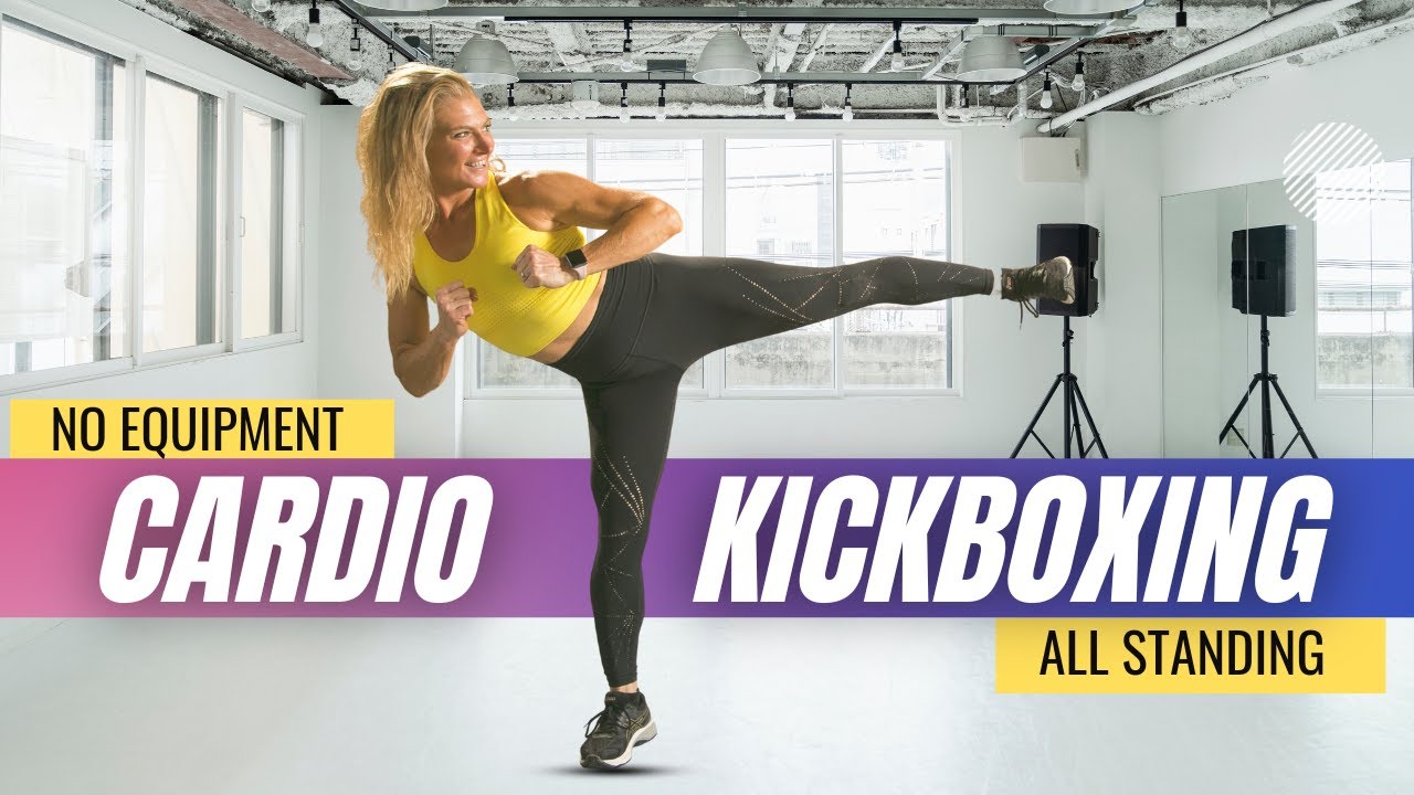 30 Minutes No Equipment Cardio Kickboxing Workout [ Fun Cardio ] Youtube